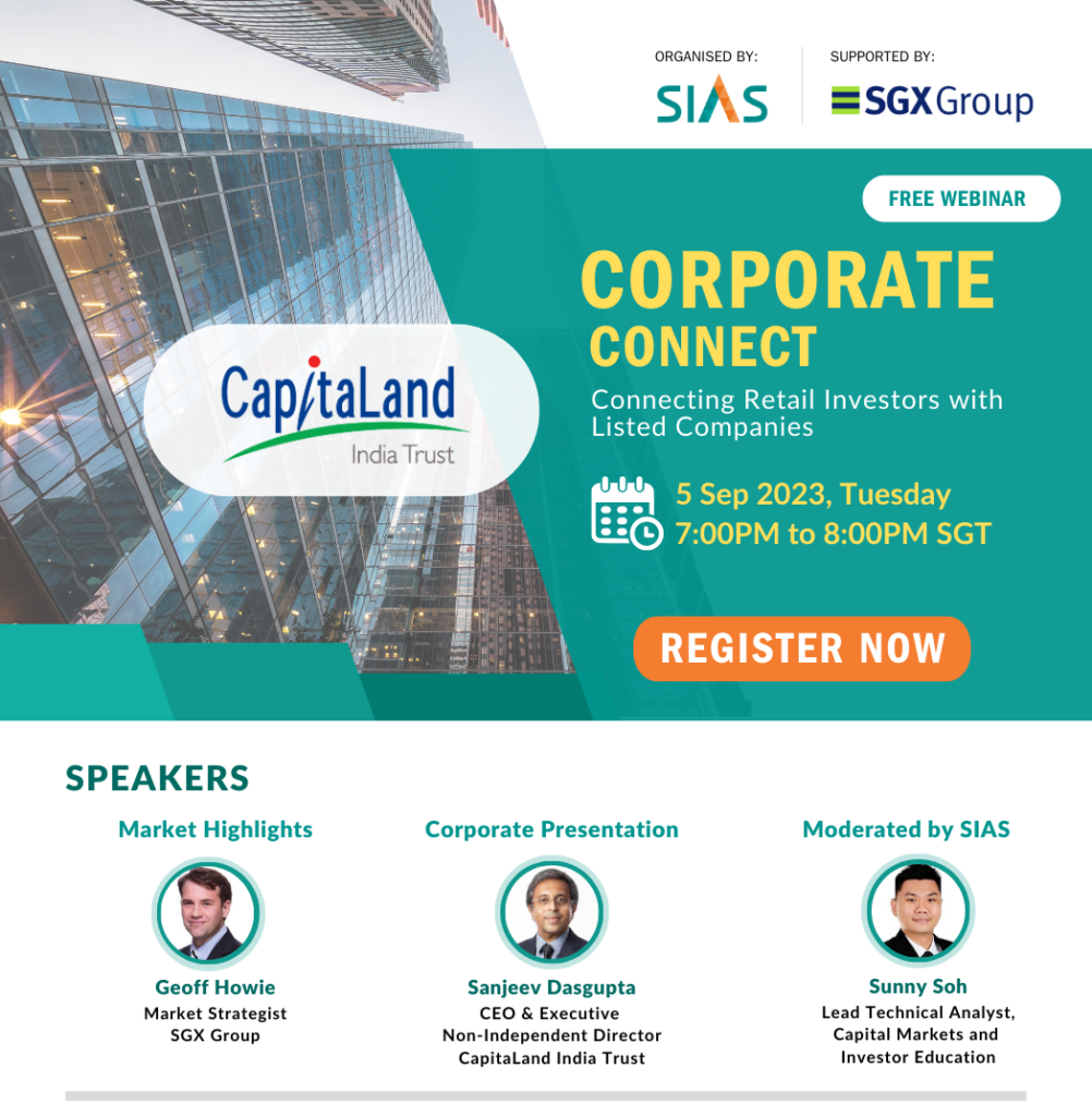 Corporate Connect Webinar with CapitaLand India Trust | Securities ...